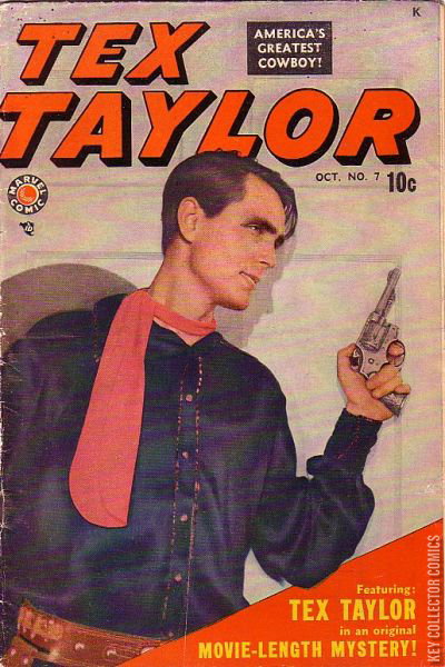 Tex Taylor #7 Published December 1949 | Key Collector Comics