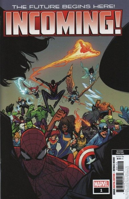 Incoming #1 2nd Print Published January 2020 | Key Col