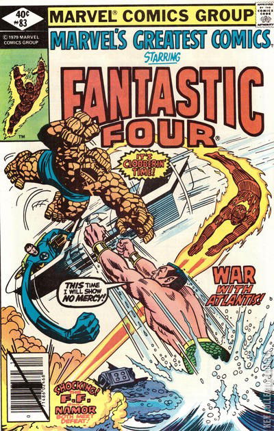 Marvel's Greatest Comics #83 Published December 1979