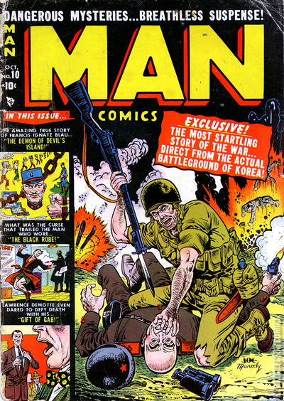 Man Comics #10 Published October 1951 | Key Collector Comics