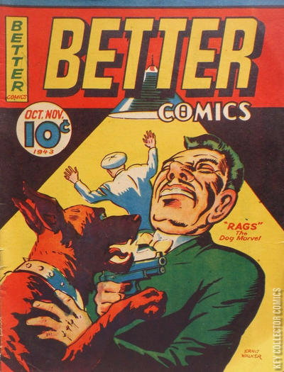 Better Comics #10 Published October 1943 | Key Collecto
