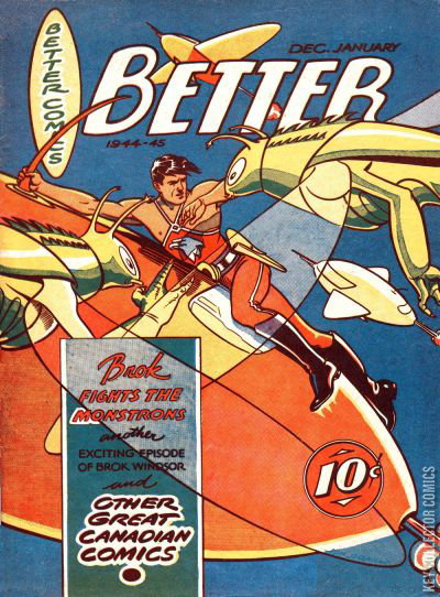 Better Comics #7 Published December 1944 | Key Collecto