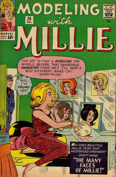 Modeling with Millie #28 Published December 1963 | Key