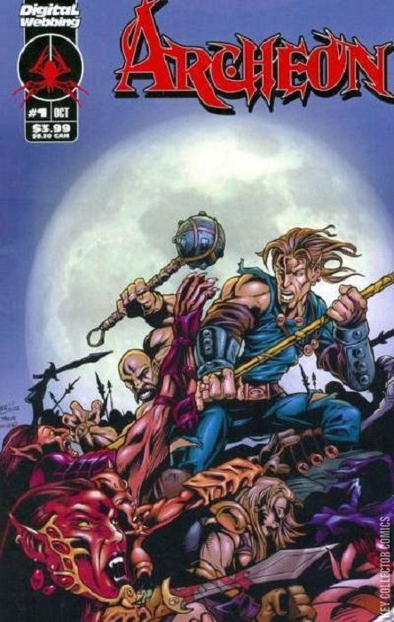 Archeon Flipbook by Digital Webbing LLC | Key Collector Comics