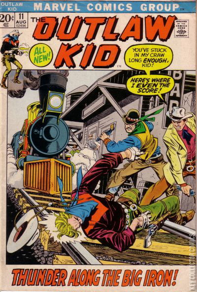 The Outlaw Kid #11 Published August 1972 | Key Collecto