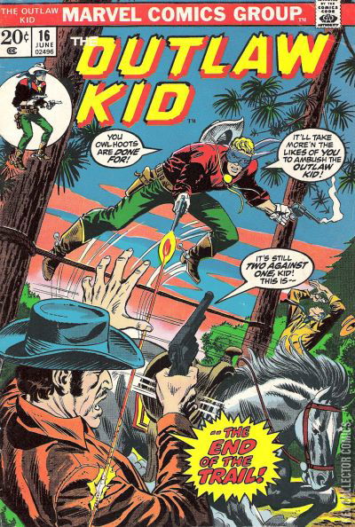 The Outlaw Kid #16 Published June 1973 | Key Collector