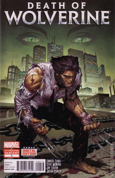 Death of Wolverine #2 Published September 2014 | Key C