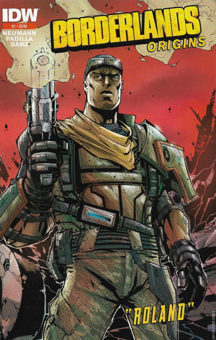 Borderlands: Origins #1 4th Print Published March 2013