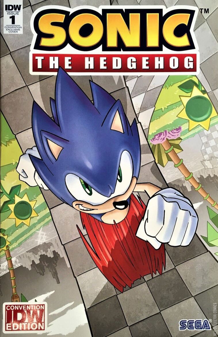 Sonic the Hedgehog #1 WonderCon Published April 2018