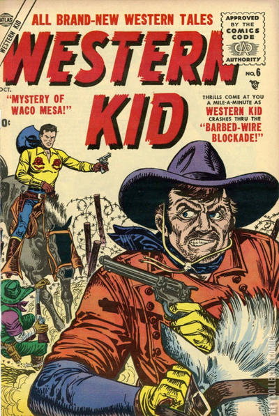 Western Kid #6 Published October 1955 | Key Collector Comics