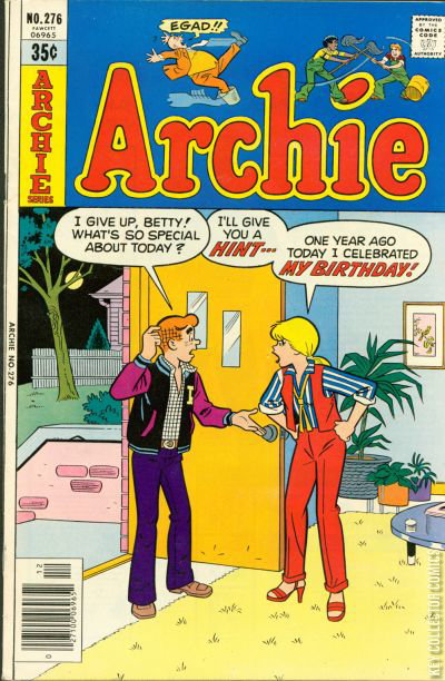 Archie Comics #276 Published December 1978 | Key Collec