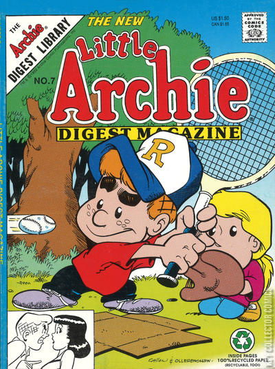 Little Archie Digest Magazine #7 Published June 1992