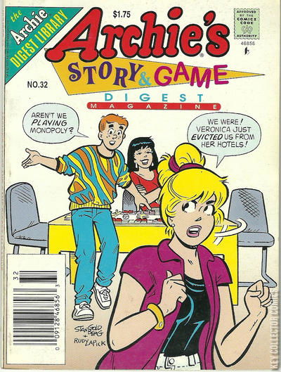 Archie's Story & Game Digest #32 Published July 1995
