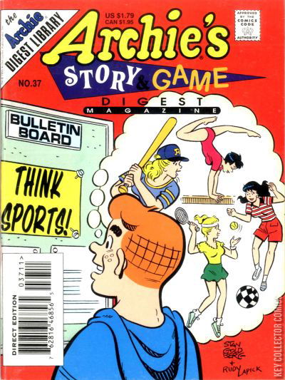 Archie's Story & Game Digest #37 Published January 1997