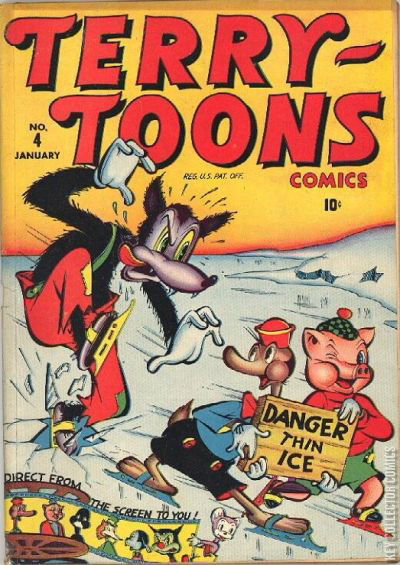 Terry-Toons Comics #4 Published January 1943 | Key Coll