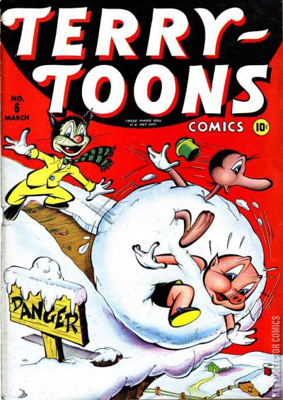 Terry-Toons Comics #6 Published March 1943 | Key Collec