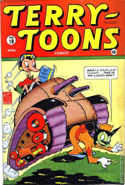 Terry-Toons Comics #19 Published April 1944 | Key Colle