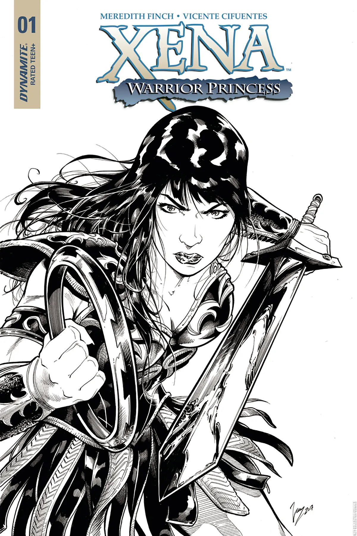 Xena: Warrior Princess #3 1:10 Published April 2018