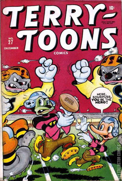 Terry-Toons Comics #27 Published December 1944 | Key Co