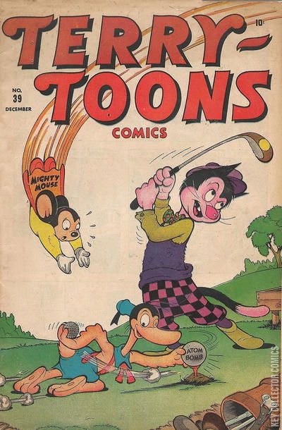 Terry-Toons Comics #39 Published December 1945 | Key Co