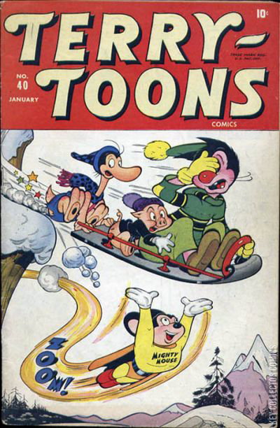 Terry-Toons Comics #40 Published January 1946 | Key Col