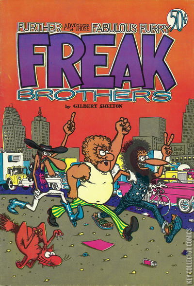 The Fabulous Furry Freak Brothers #2 3rd Print Published Ja