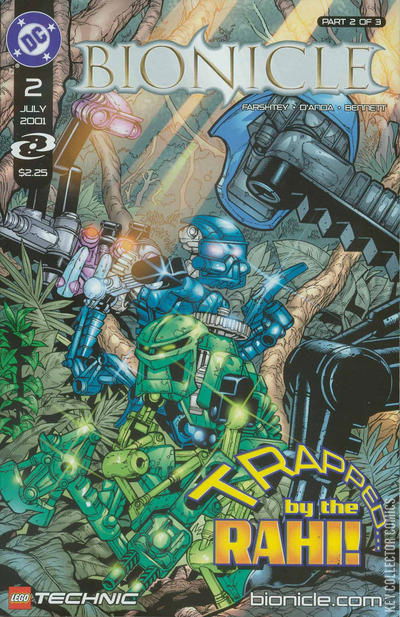Bionicle #2 Published July 2001 | Key Collector Comics