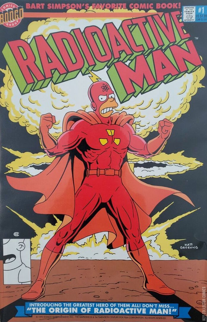 Radioactive Man #1 Variant Published December 1993 | K