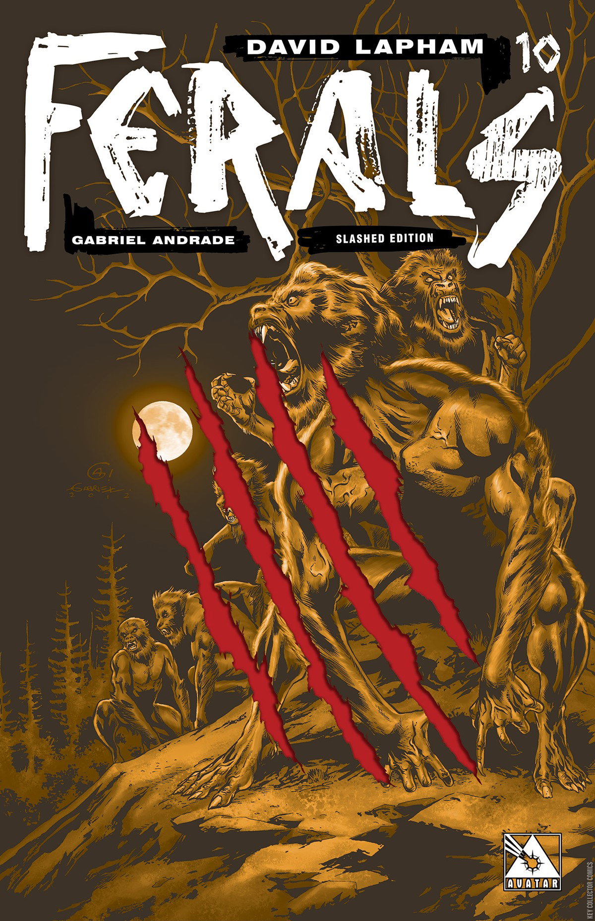 Ferals #10 Variant Published October 2012 | Key Collec
