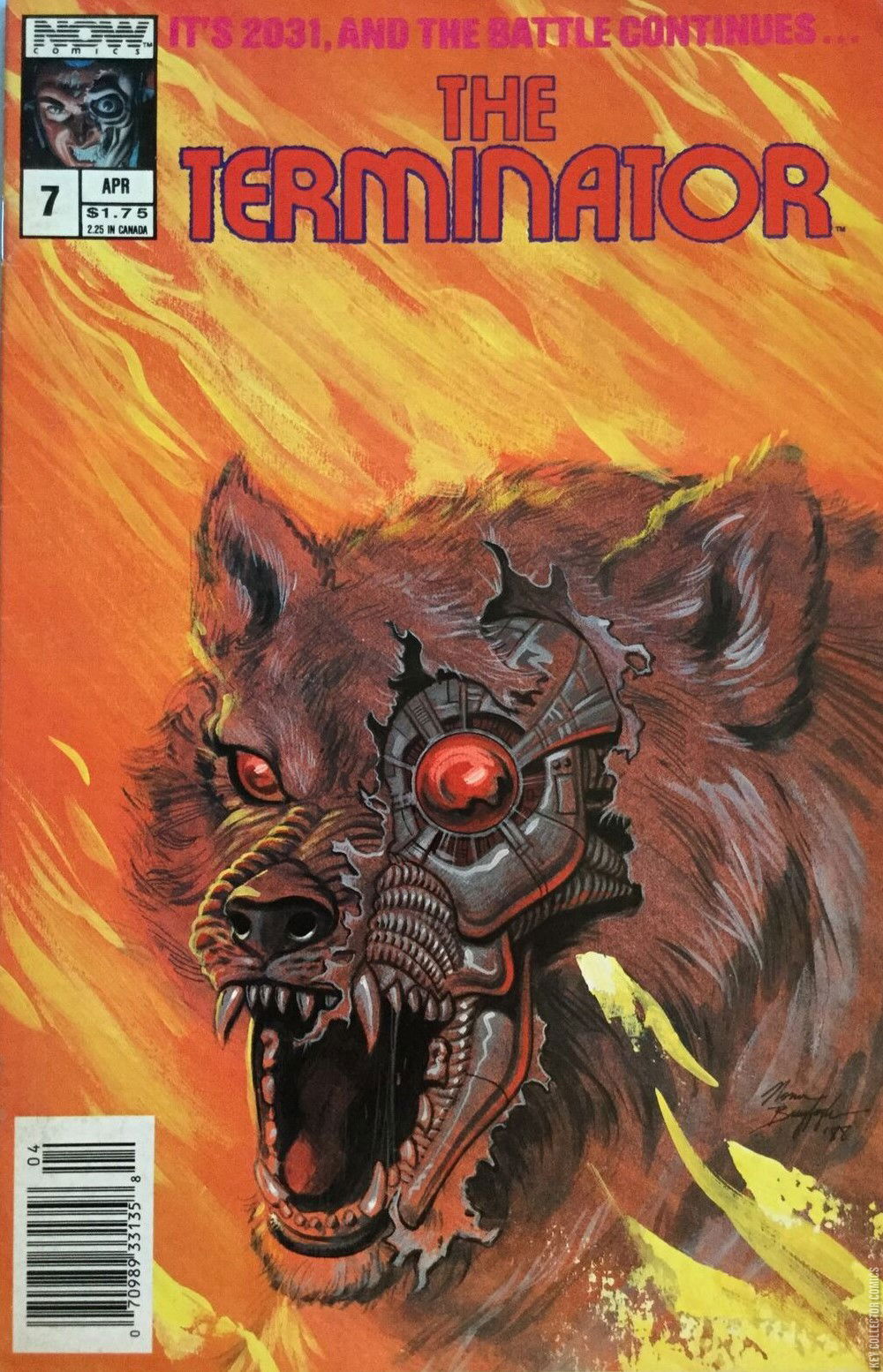 Terminator, The #7 Newsstand Published April 1989 | Ke