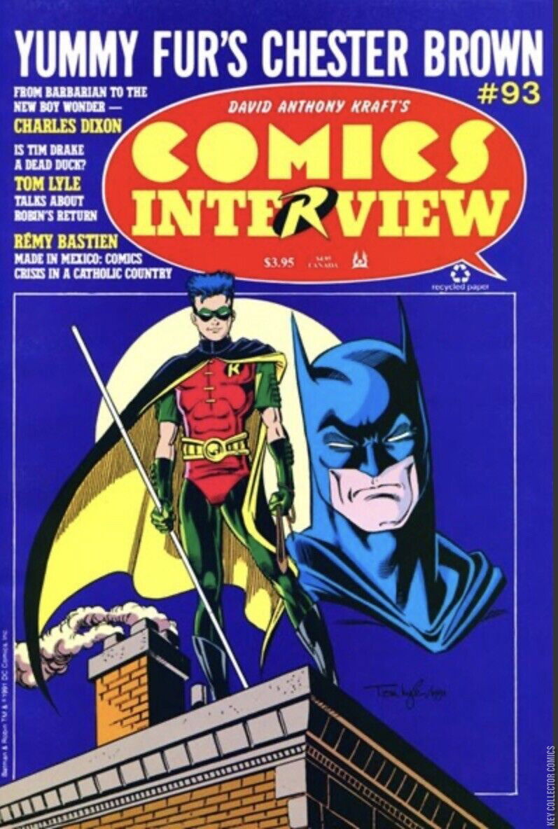 Comics Interview #93 Published January 1991 | Key Colle