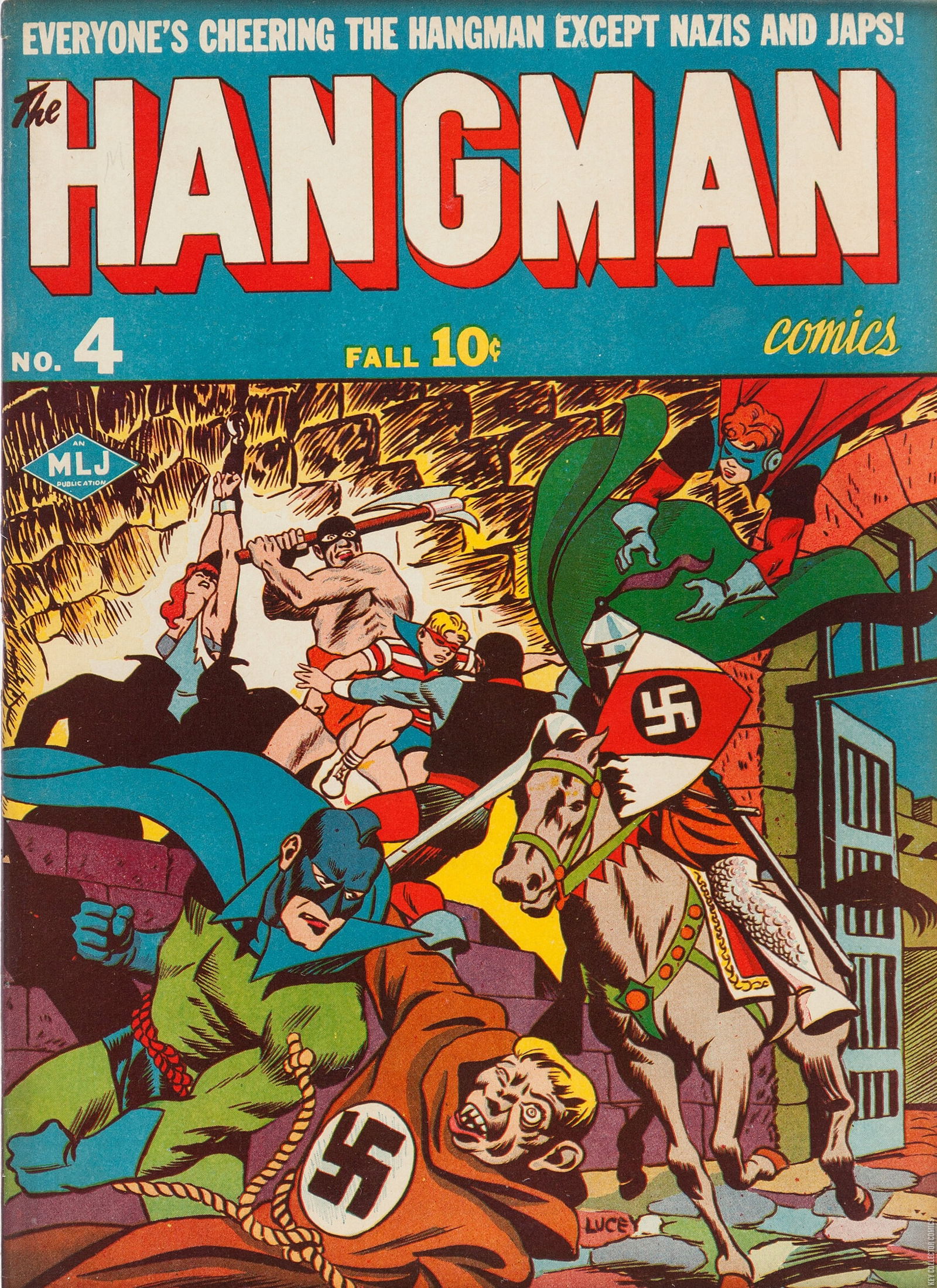 Hangman Comics #4 Published September 1942 | Key Collec