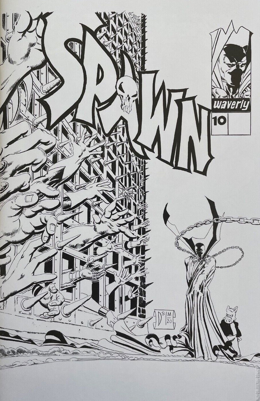 Spawn: Ten - Remastered #10 Variant Published March 20