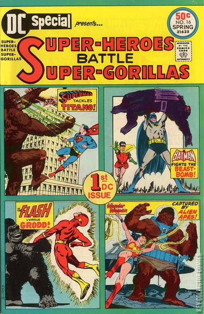 Super-Heroes Battle Super-Gorillas by DC | Key Collector Comics