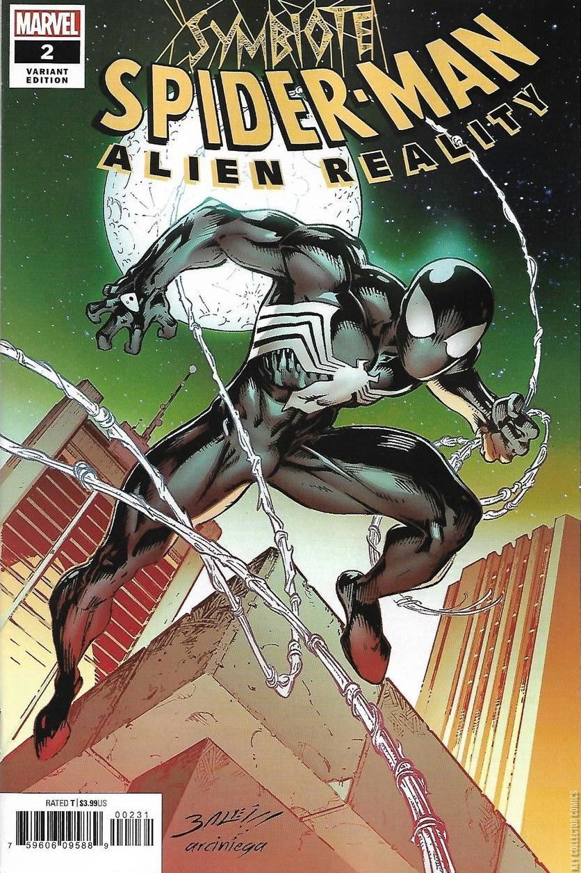 Symbiote Spider-Man: Alien Reality #2 Variant Published Jan