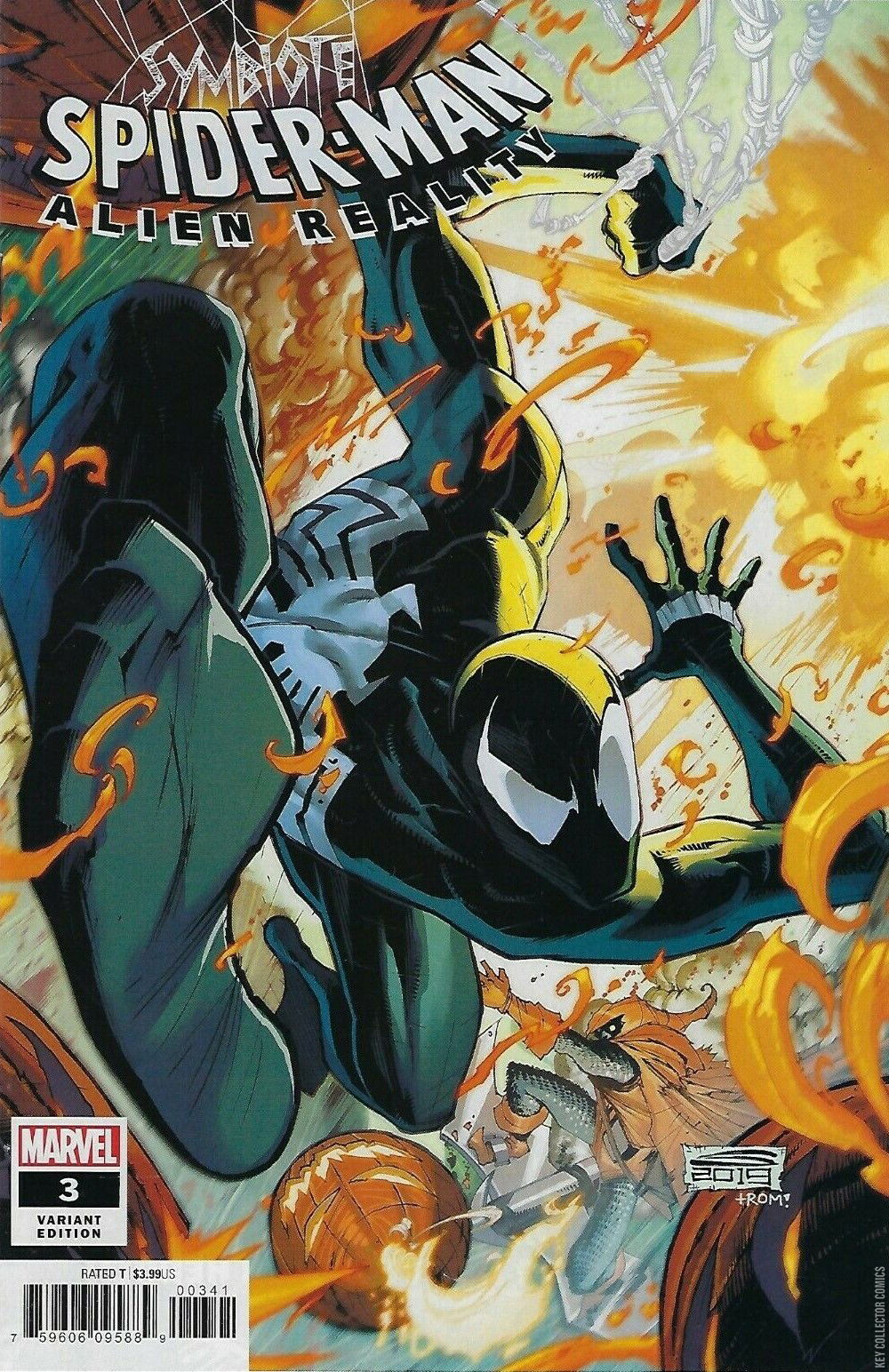 Symbiote Spider-Man: Alien Reality #3 Variant Published Feb