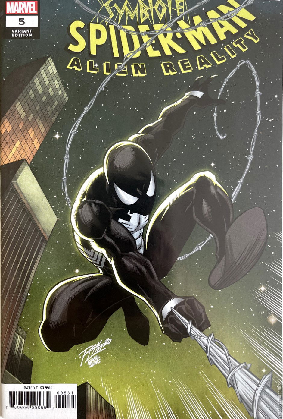 Symbiote Spider-Man: Alien Reality #5 Variant Published Jul