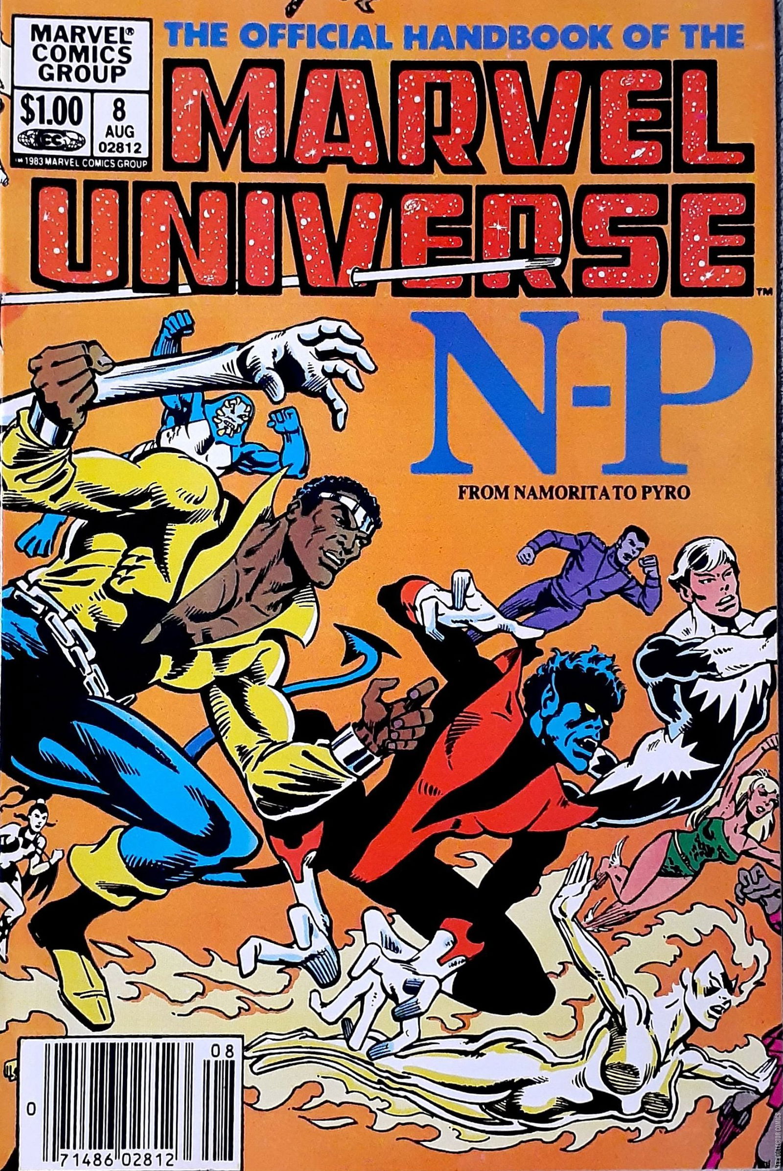 The Official Handbook of the Marvel Universe #8 Newsstand P