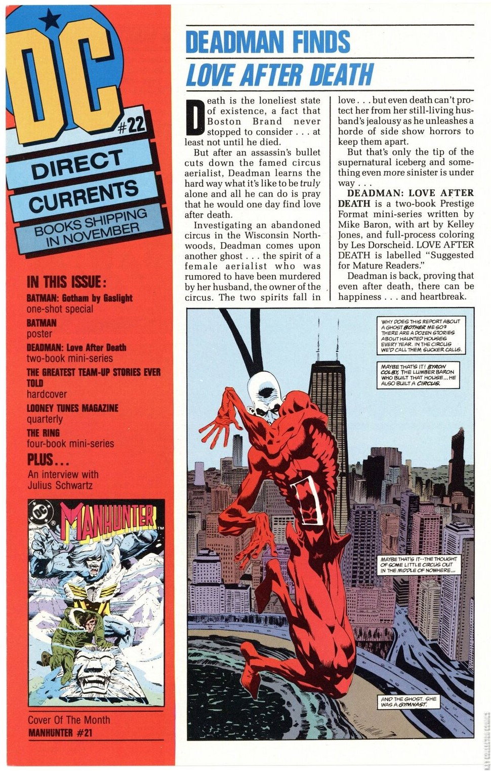 Direct Currents #22 Published November 1989 | Key Colle