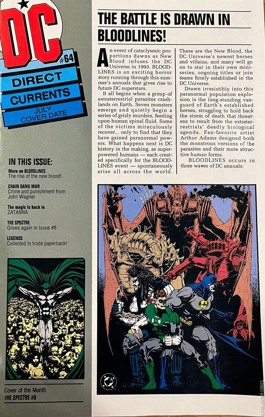 Direct Currents #64 Published July 1993 | Key Collector