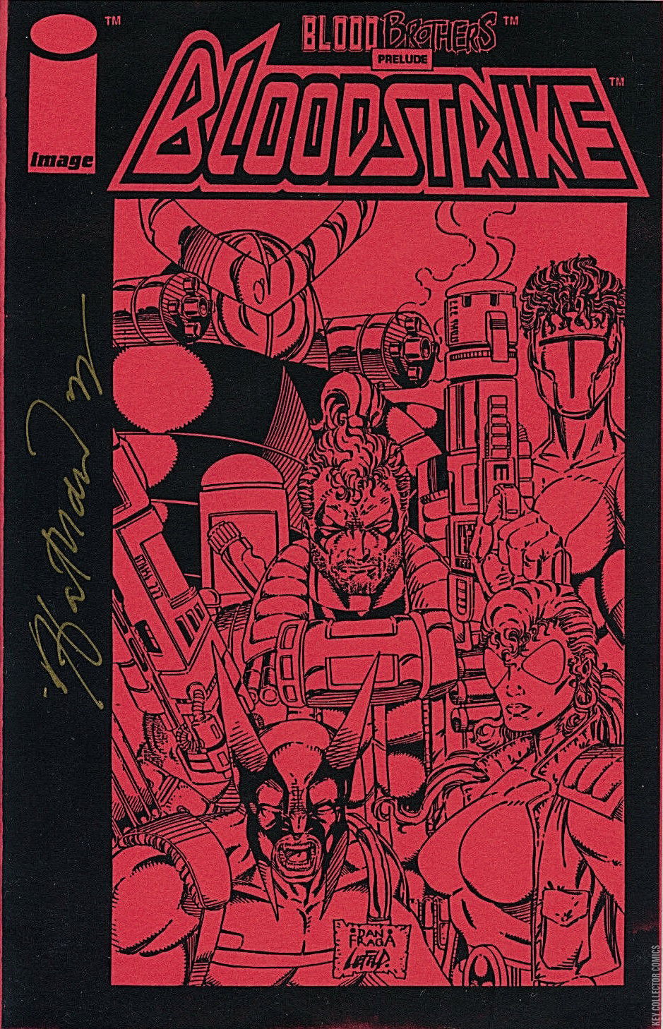 Bloodstrike #1 Ashcan Published March 1993 | Key Colle