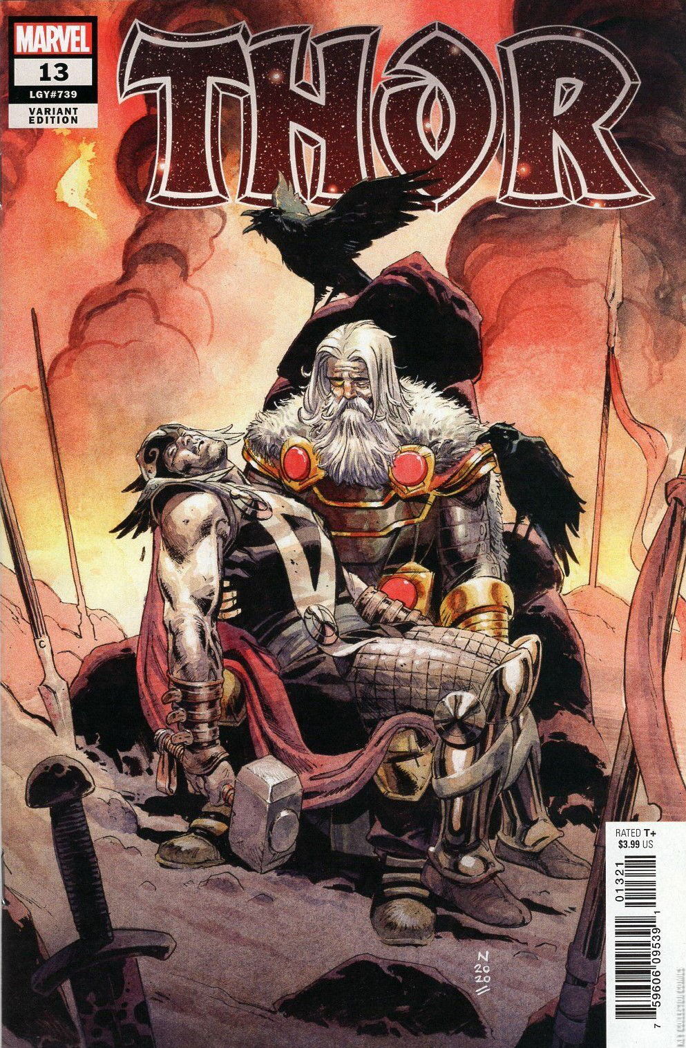 Thor #13 1:25 Published March 2021 | Key Collector Comics