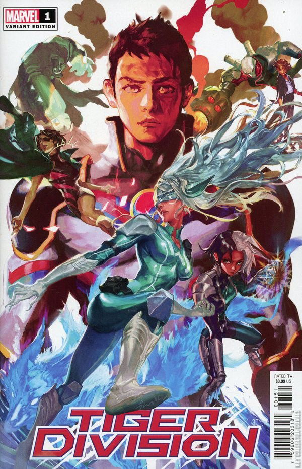 Tiger Division #1 Variant Published November 2022 | Ke