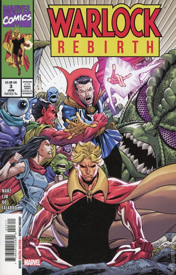 Warlock: Rebirth #3 Published June 2023 | Key Collector