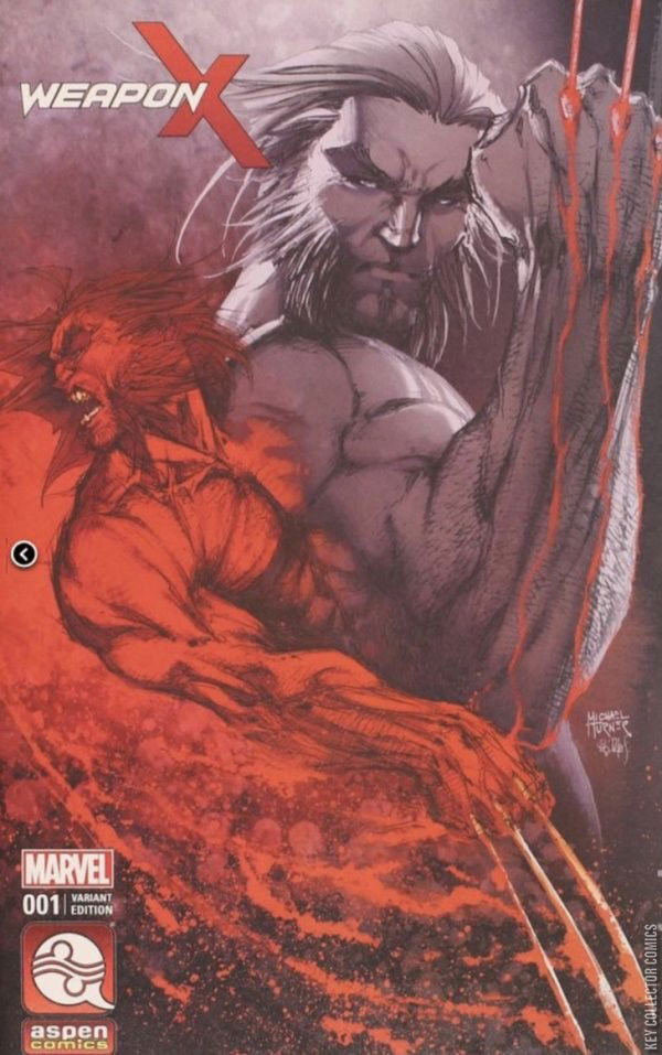 Weapon X #1 Store Exclusive Published April 2017 | Key