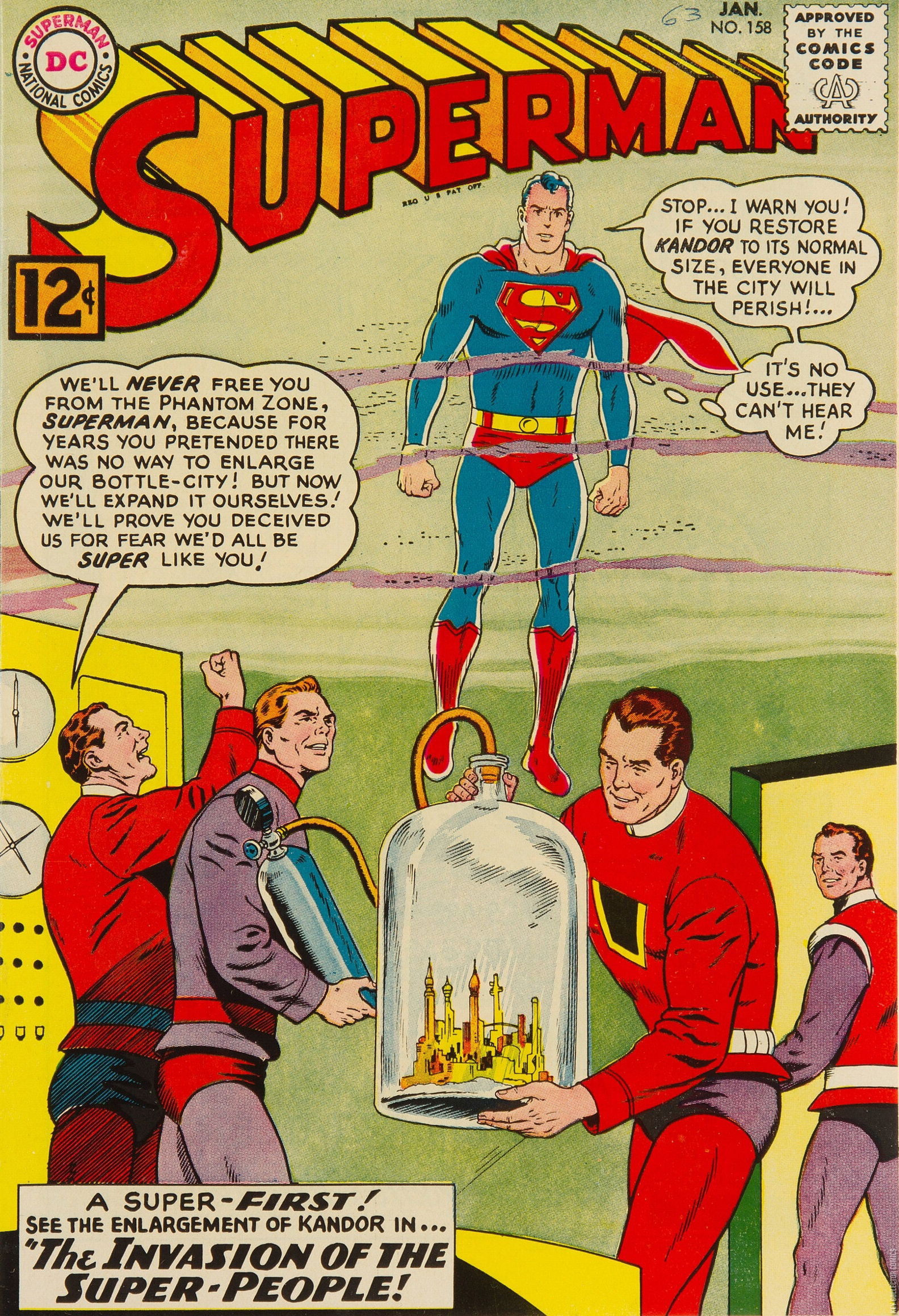 Superman #158 Published January 1963 | Key Collector Comics