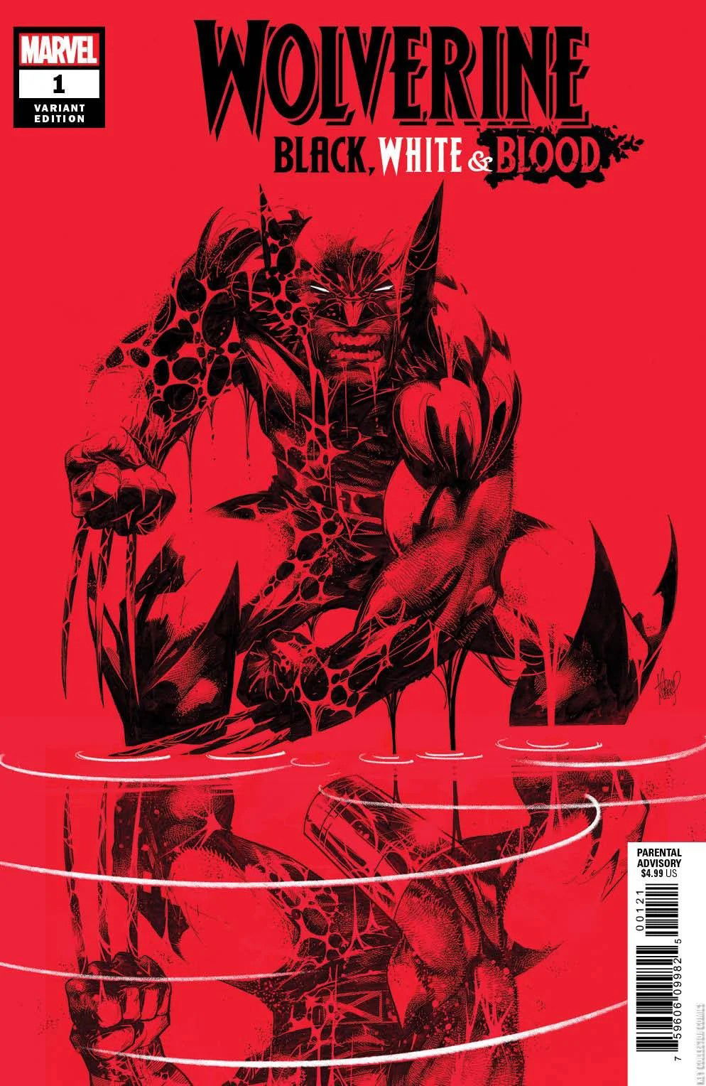 Wolverine: Black, White & Blood #1 1:50 Published November