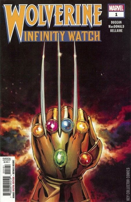 Wolverine: Infinity Watch #1 Walmart Published February 201