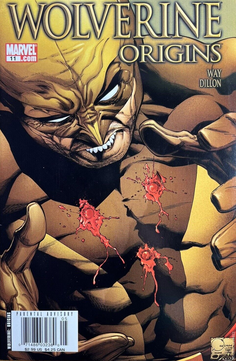 Wolverine: Origins #11 Newsstand Published April 2007