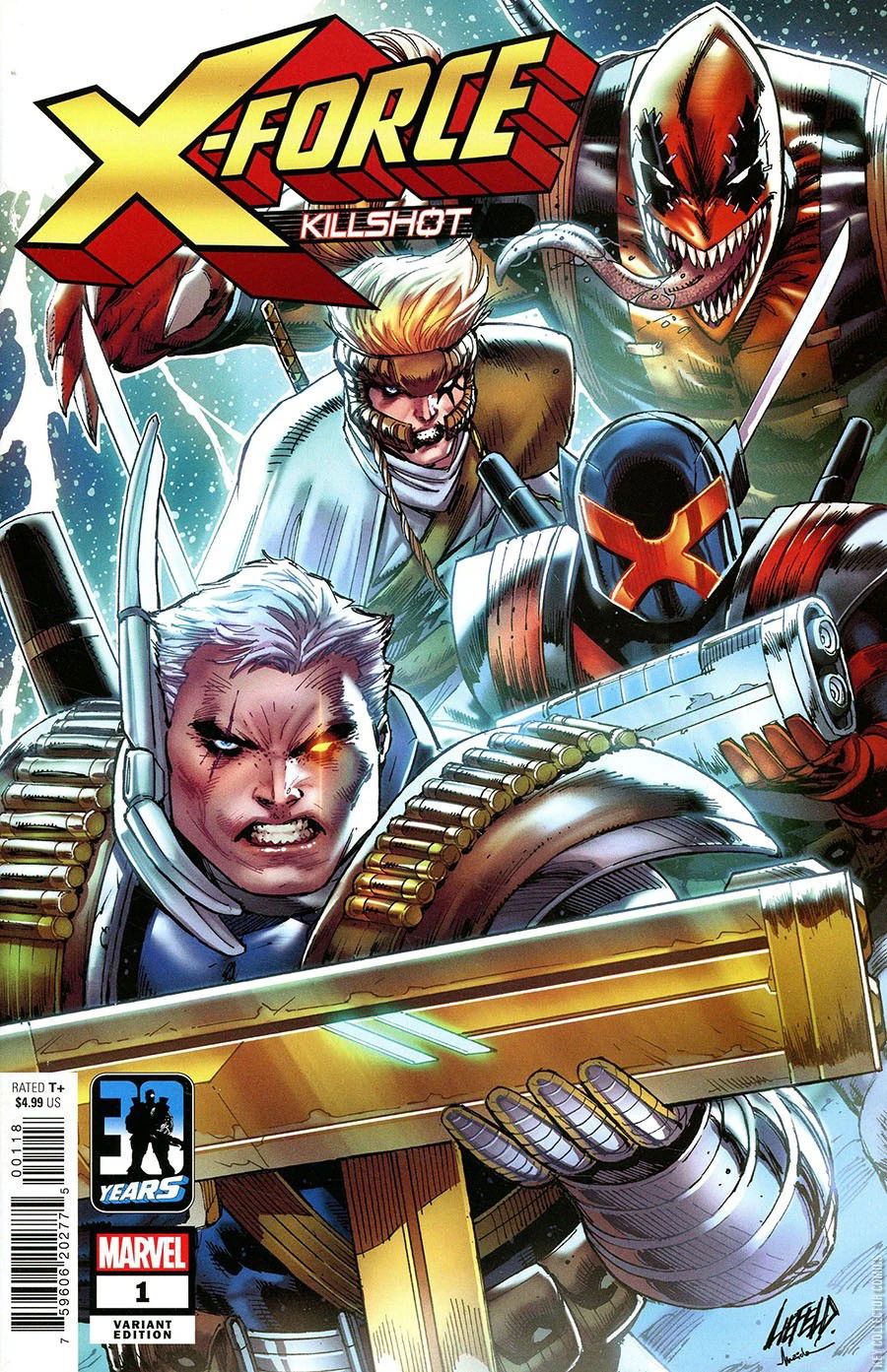 X-Force: Killshot Anniversary Special #1 Variant Published